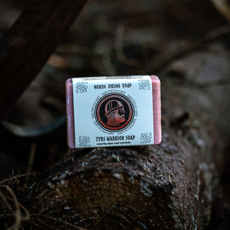 Tyr’s Warrior Soap – Natural Lingonberry Soap - Norse Viking Soap